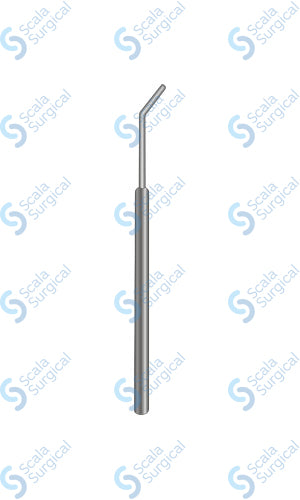 Seeker Aluminium Handle Blunt Tip Angled – Scala Surgical Ltd