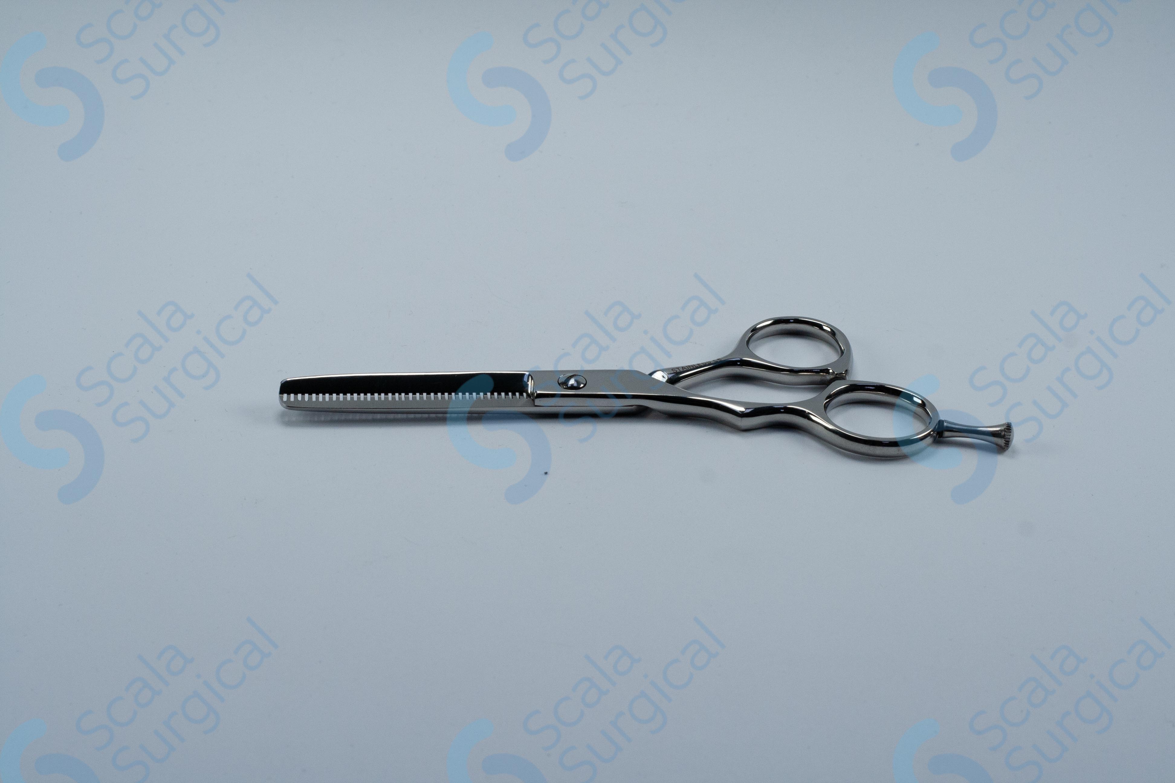 Barber Hair Thinning Shears Left Handed with Finger Rest (145mm) (5.75 ...
