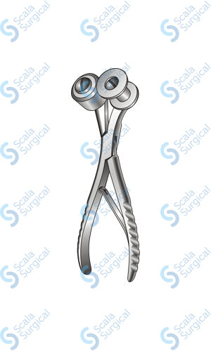 Foss Milking Forceps Single Spring Handle for Drainage Tubing (177.8mm ...