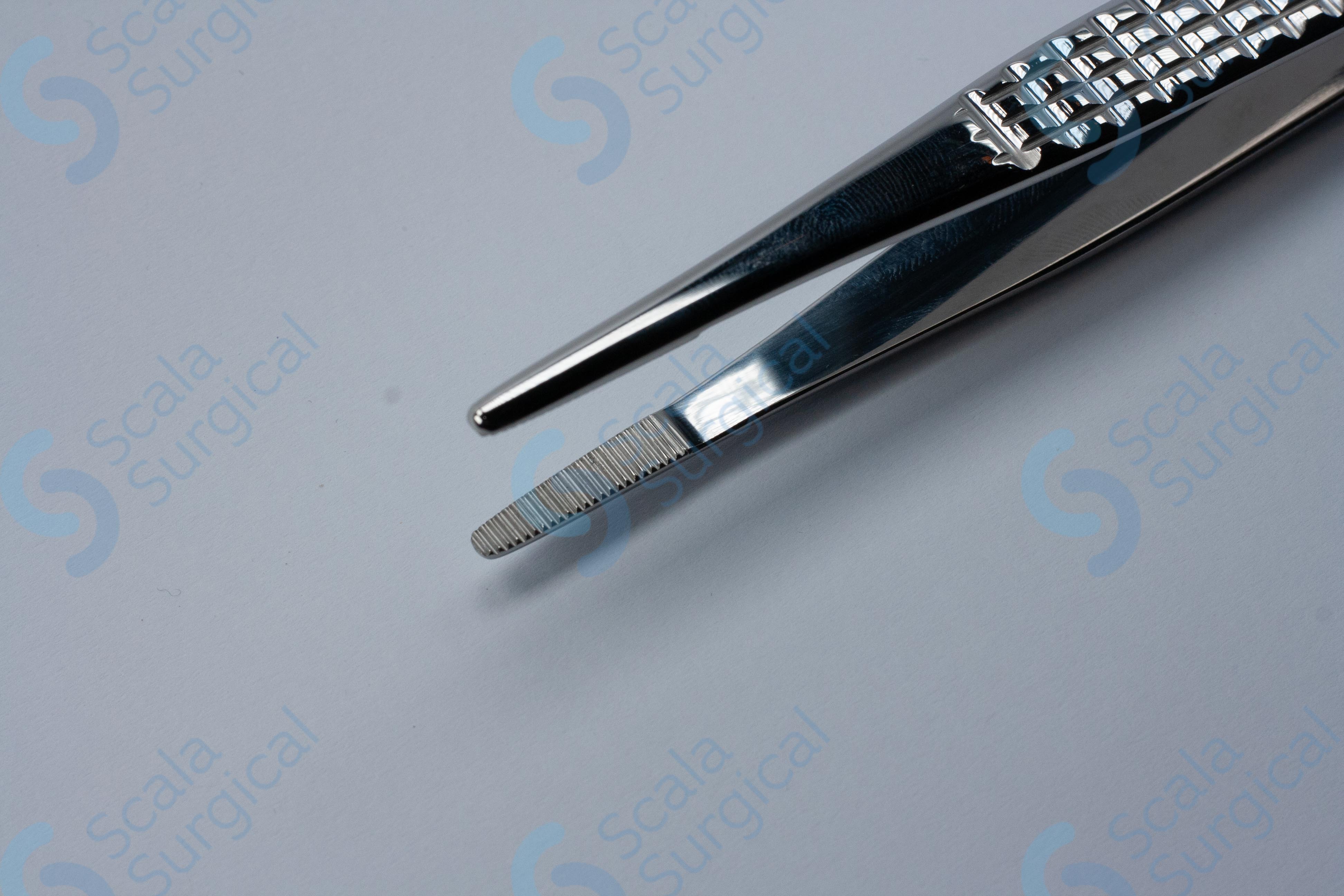 Bonney Dissecting and Tissue Forceps Criss Cross Serrated Jaws Straigh ...