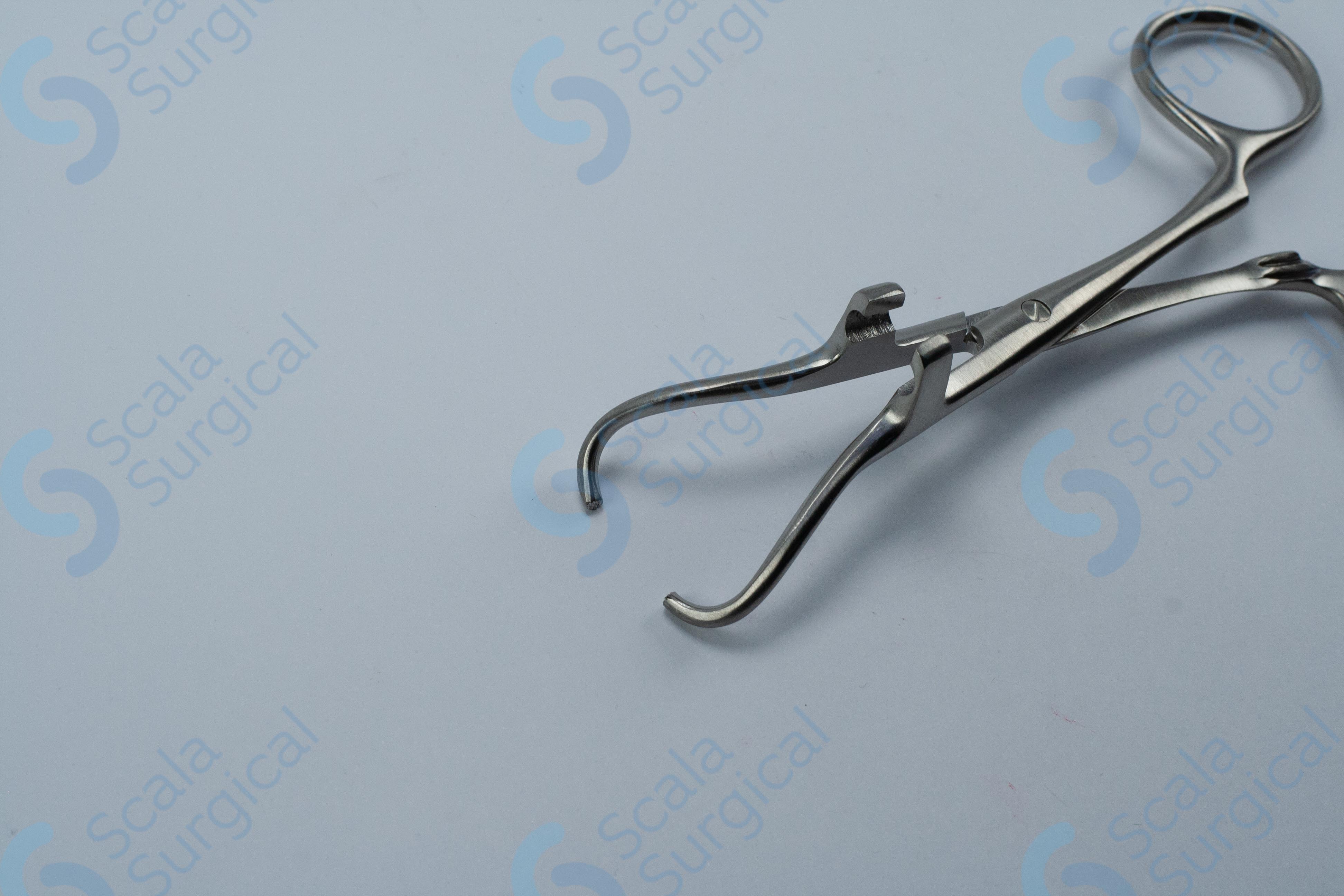 Robin Anchoring Forceps Serrated Ends Non Tearing Screw Joint (Clip Di ...