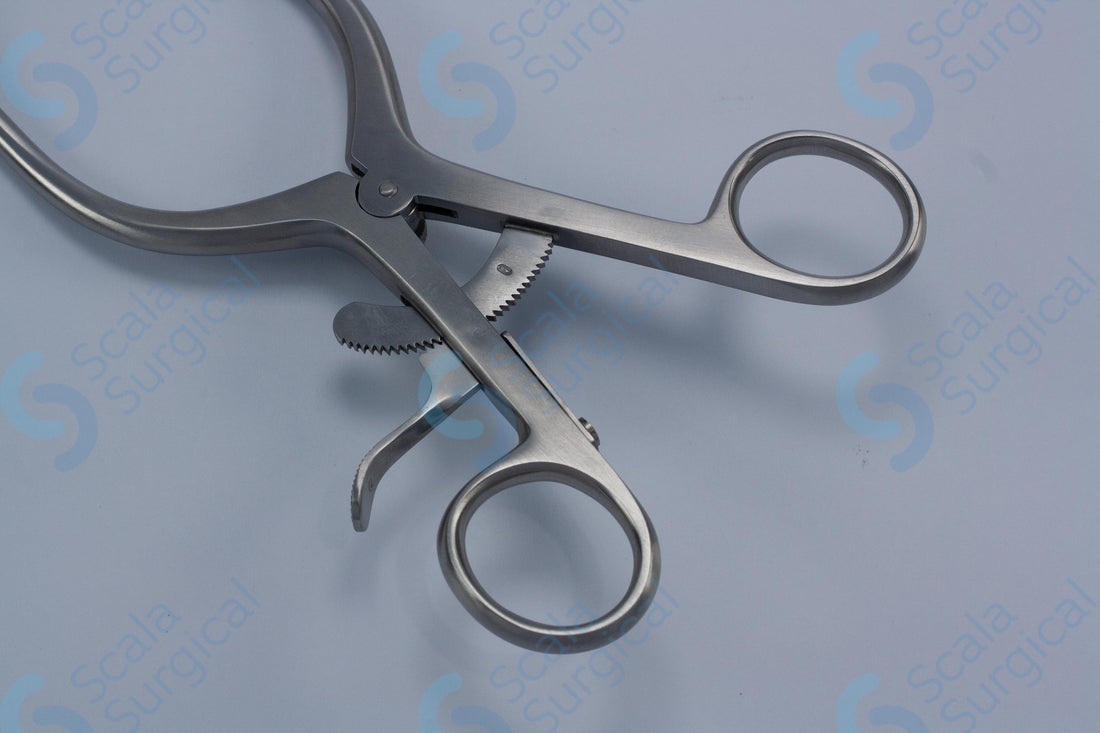 Weitlaner Self Retaining Retractor 3 x 4 Prongs Semi Sharp (195mm) (7 ...