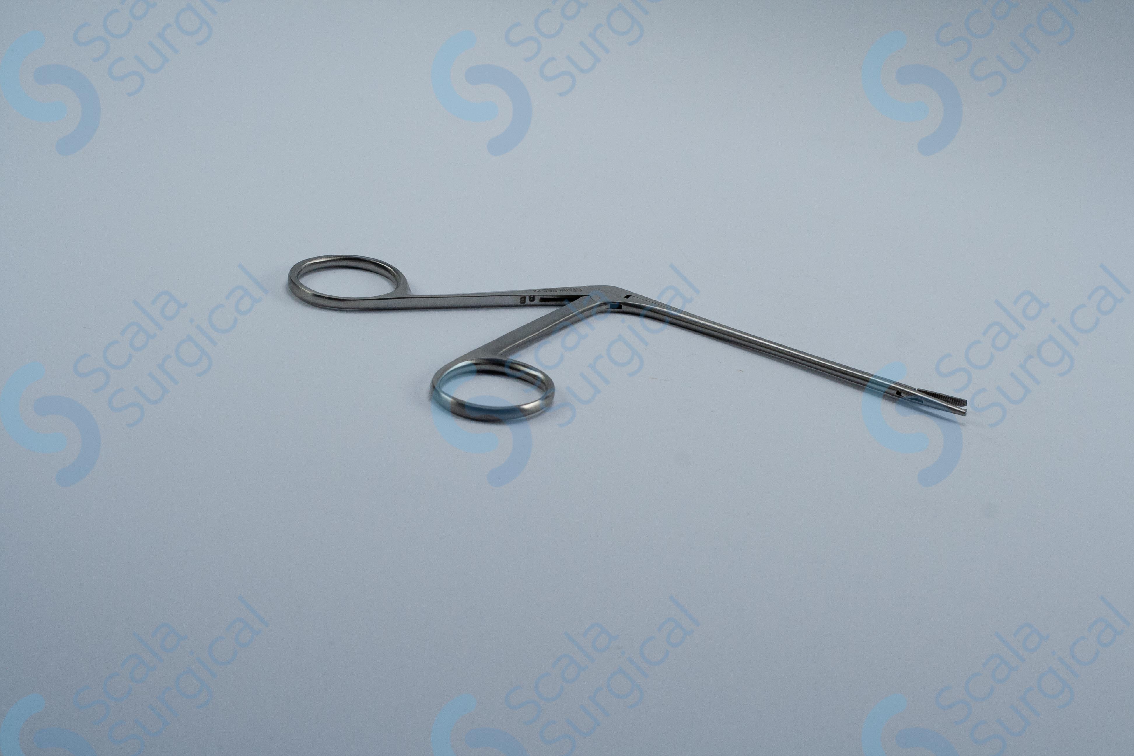 Hartmann Aural Forceps Crocodile Action Serrated 1 x 2 Teeth (Shaft Le ...
