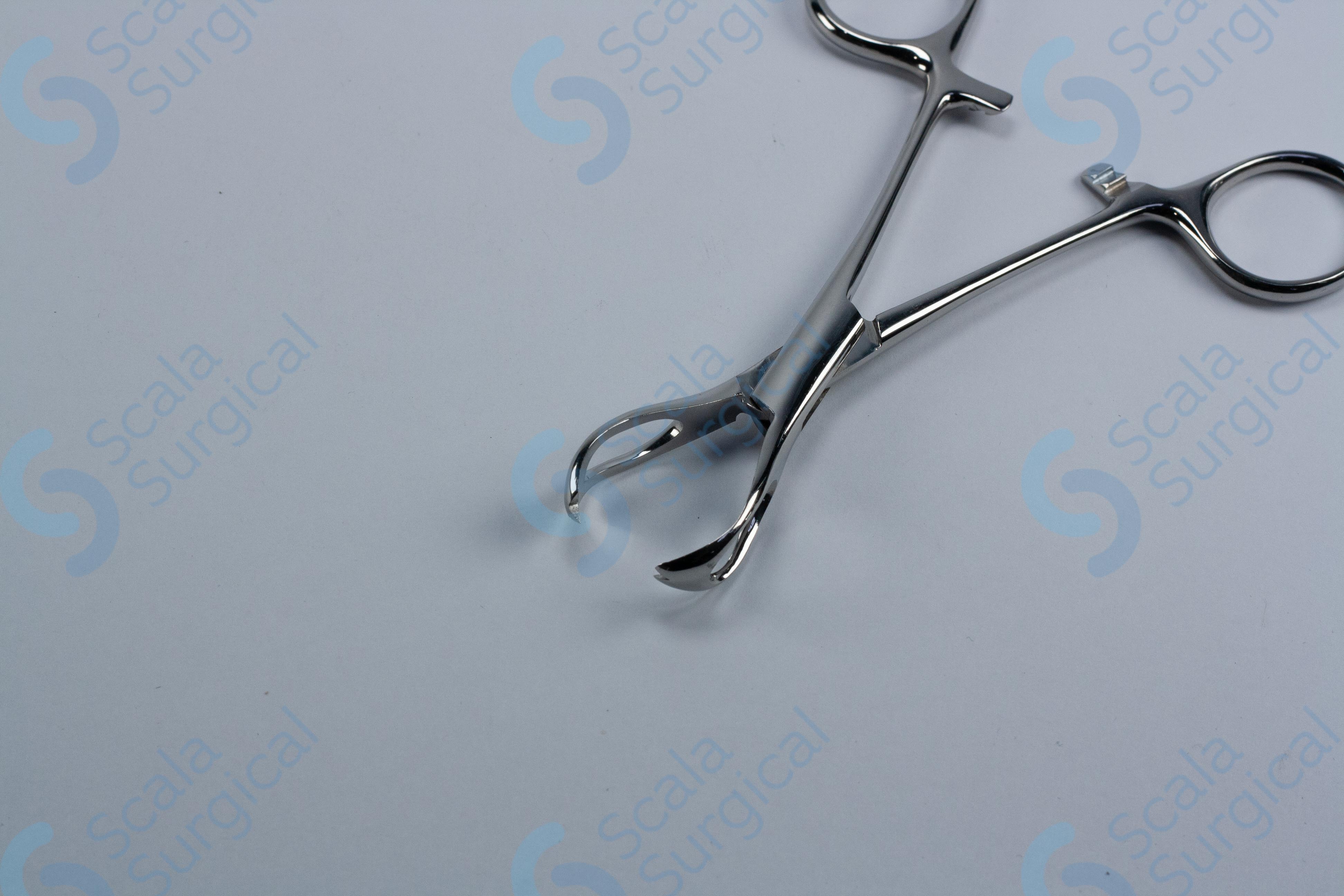 Lane Organ and Tissue Grasping Forceps 1 x 2 Teeth with Fenestrated Ja ...