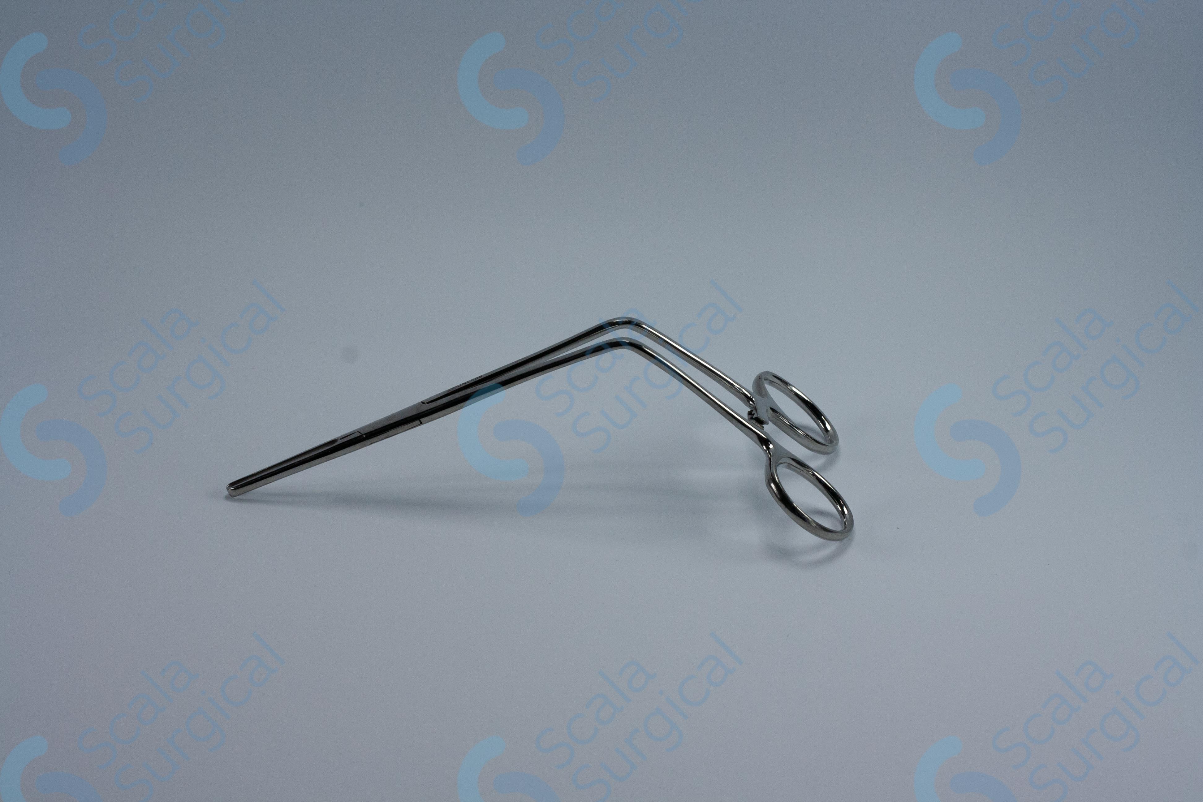 St Georges Hemorrhoidal Tissue Forceps Angled Shanks 3 x 4 Teeth Box J ...