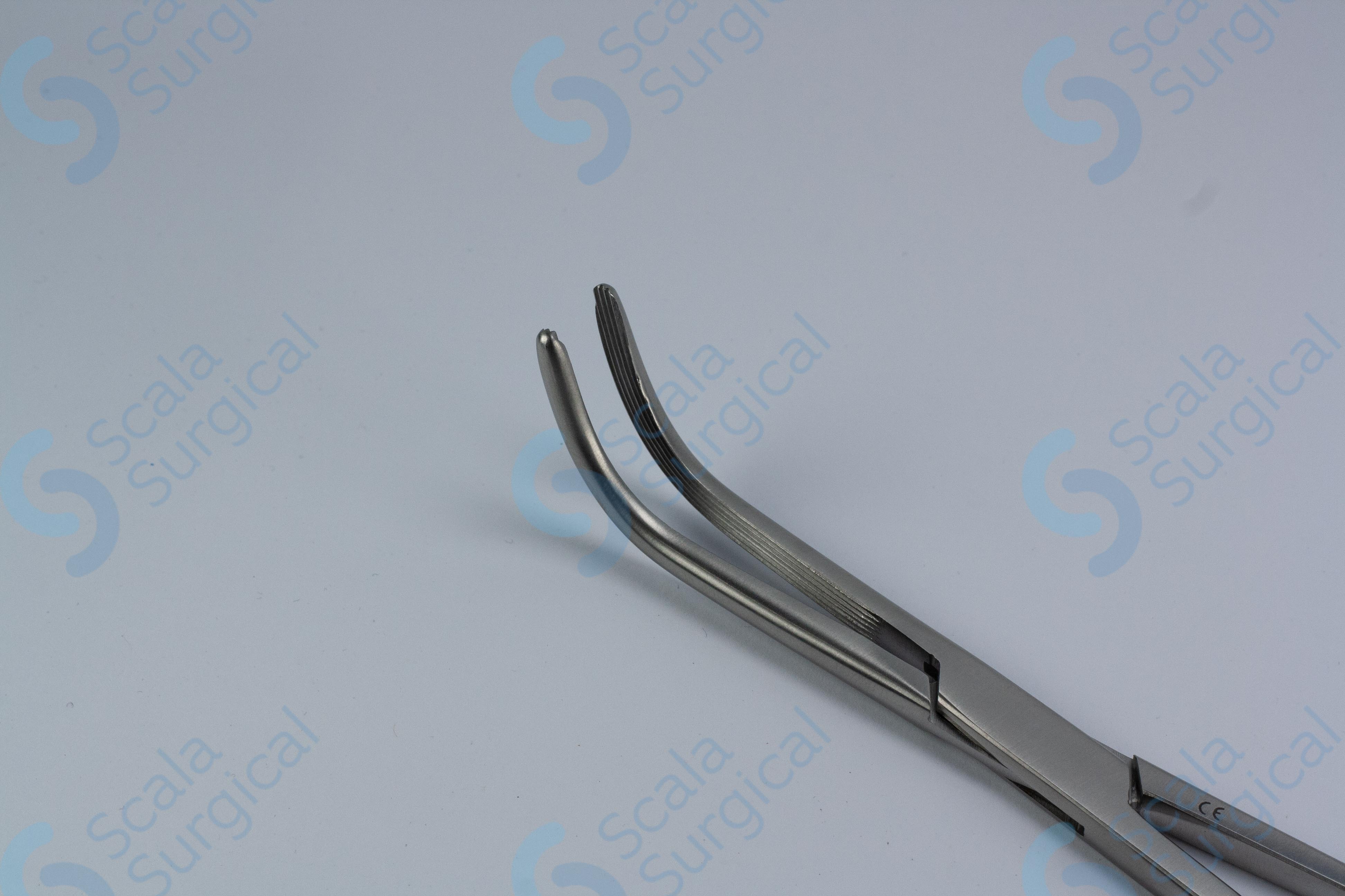 Mixter Cholecystectomy Forceps Longitudinal Serrations Curved Box Join ...
