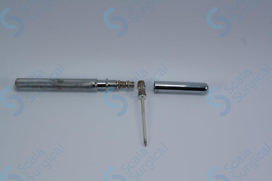 Universal Trocar Pear Shaped Handle Chrome Plated Set of 4 Nested Troc ...