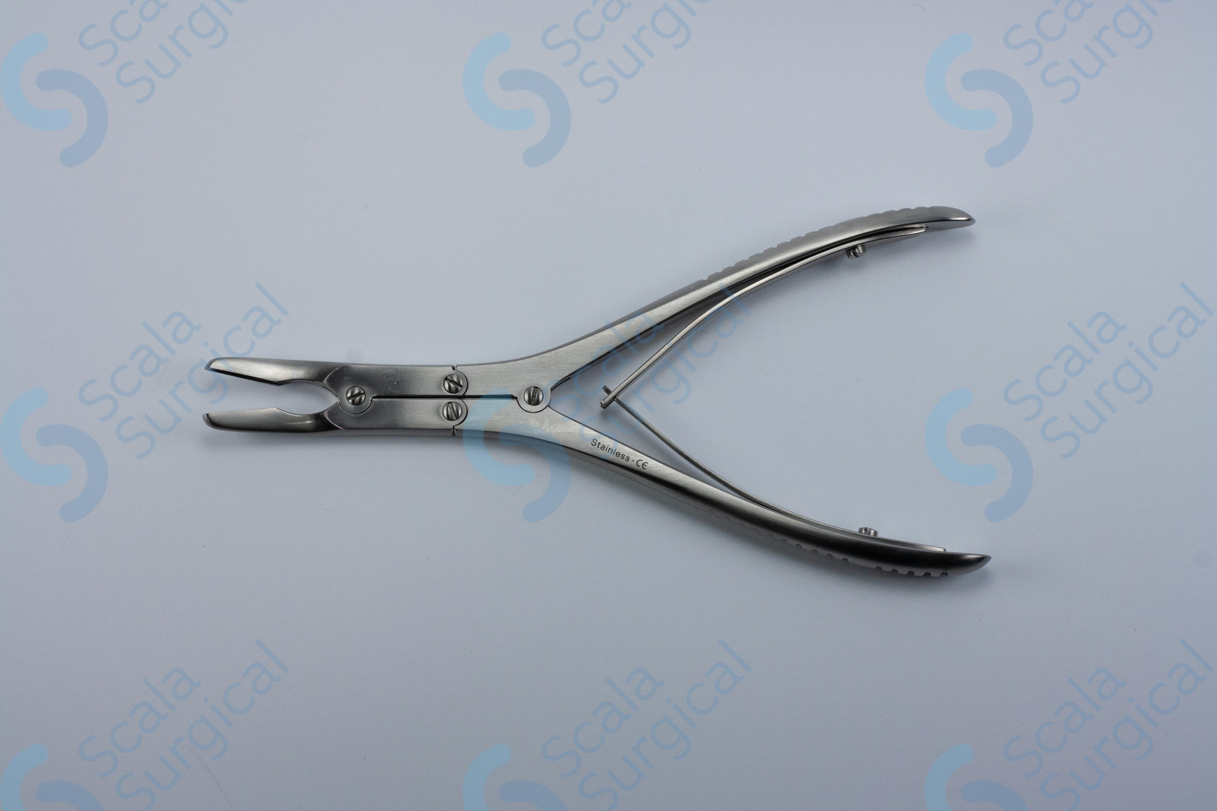 Luer Jansen Bone Rongeur Compound Action Handle Curved (184.15mm) (7in ...