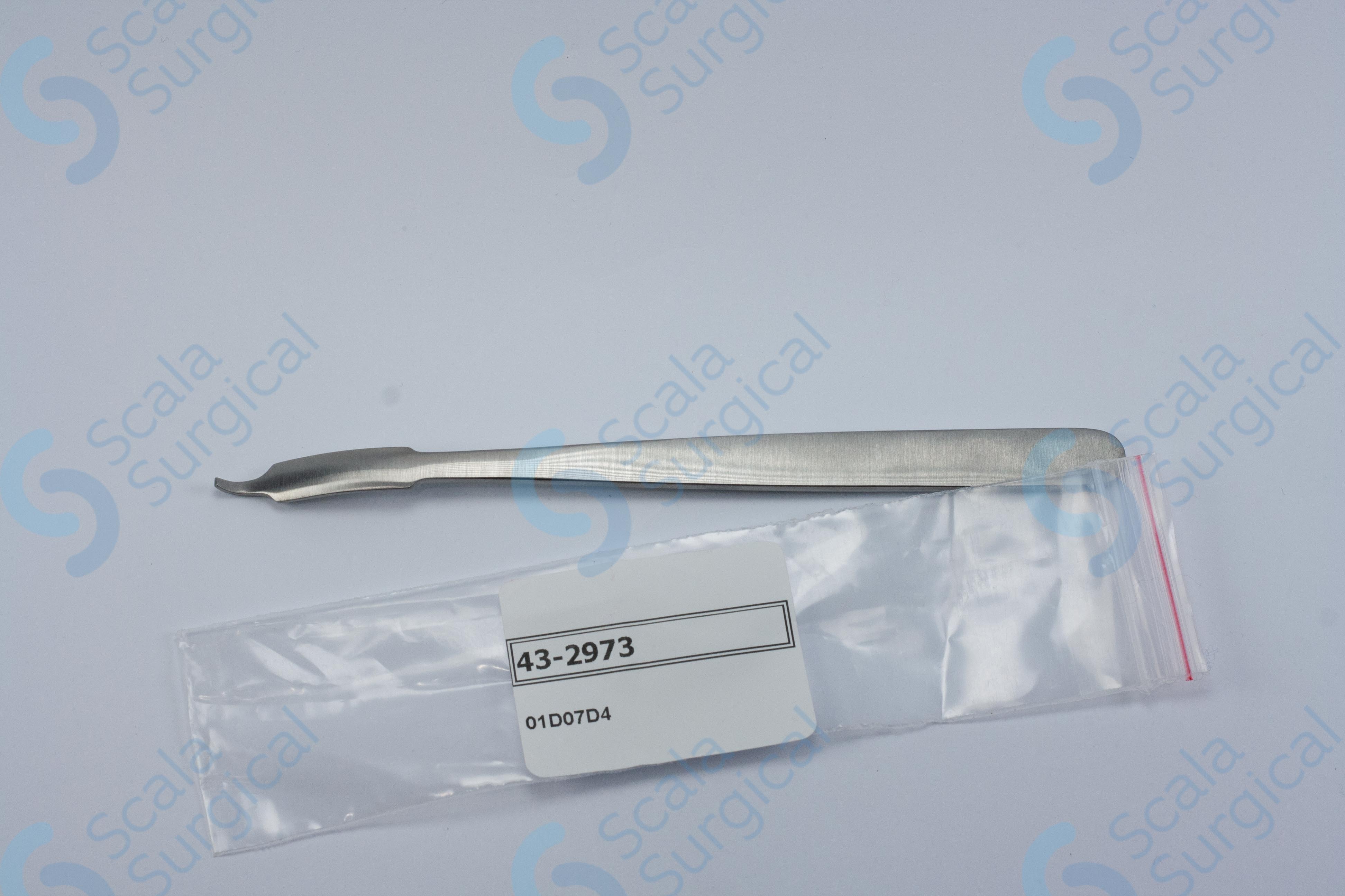 Bone Elevator Grooved Flat Handle (Elevator Width: 8mm) (160mm) (6.25i ...