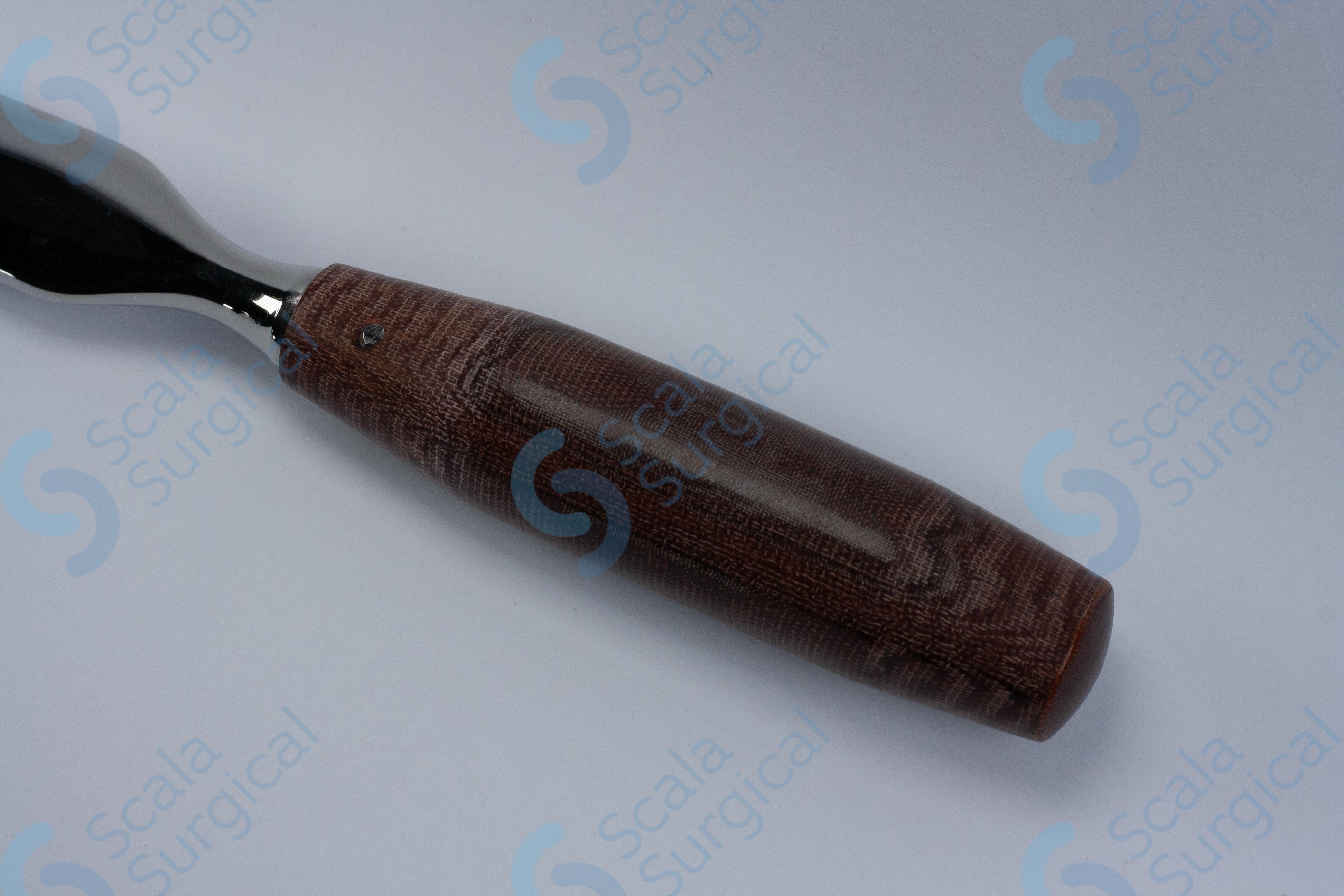 Spongiosa Bone Gouge Tufnol Handle Curved (Gouge Width: 25mm) (254mm ...
