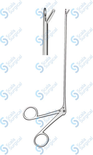 Lloyd Davis Forceps Straight Crocodile Action (Shaft Length: 350mm ...