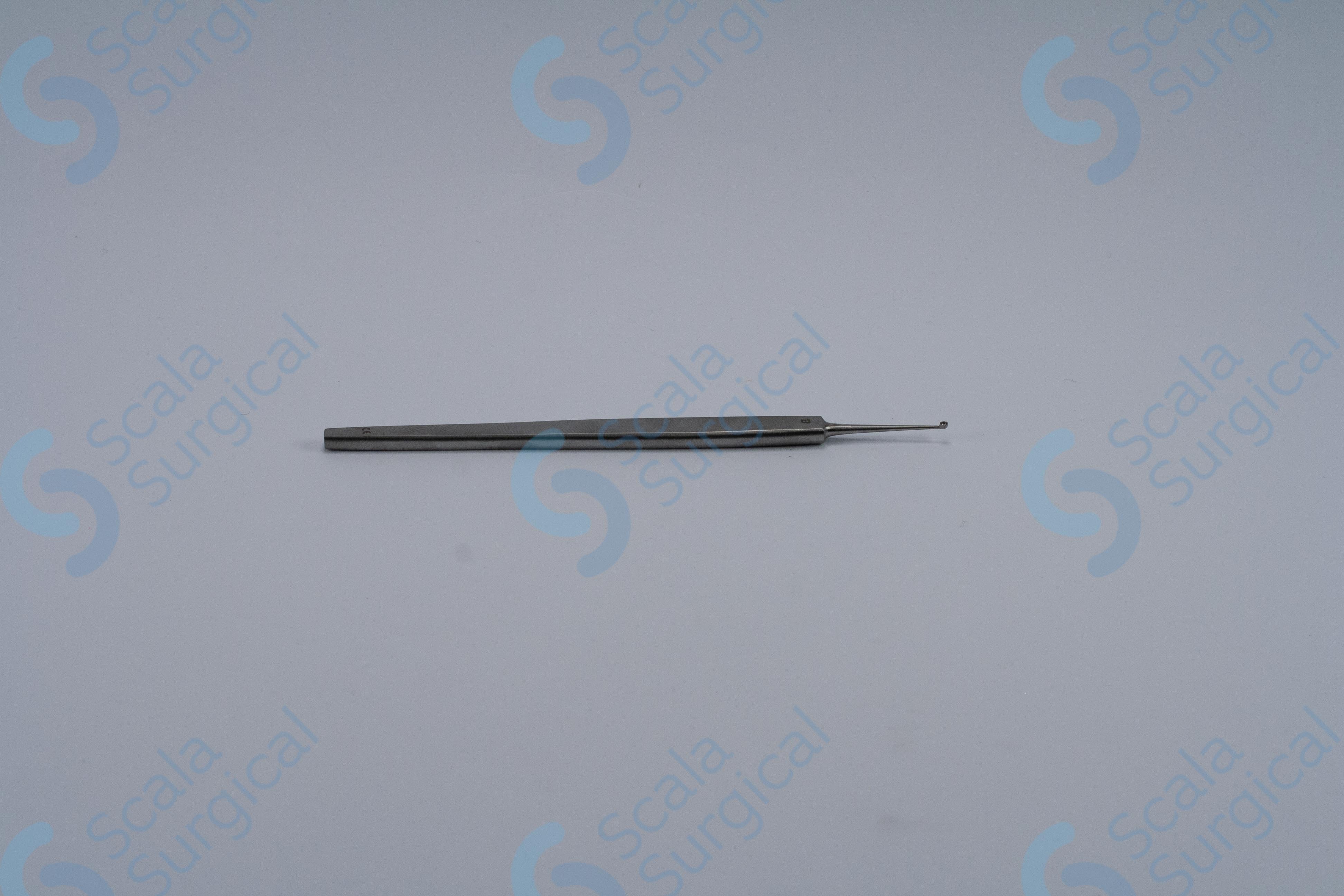 Meyhoffer Eye Curette Single Ended Size B – Scala Surgical Ltd