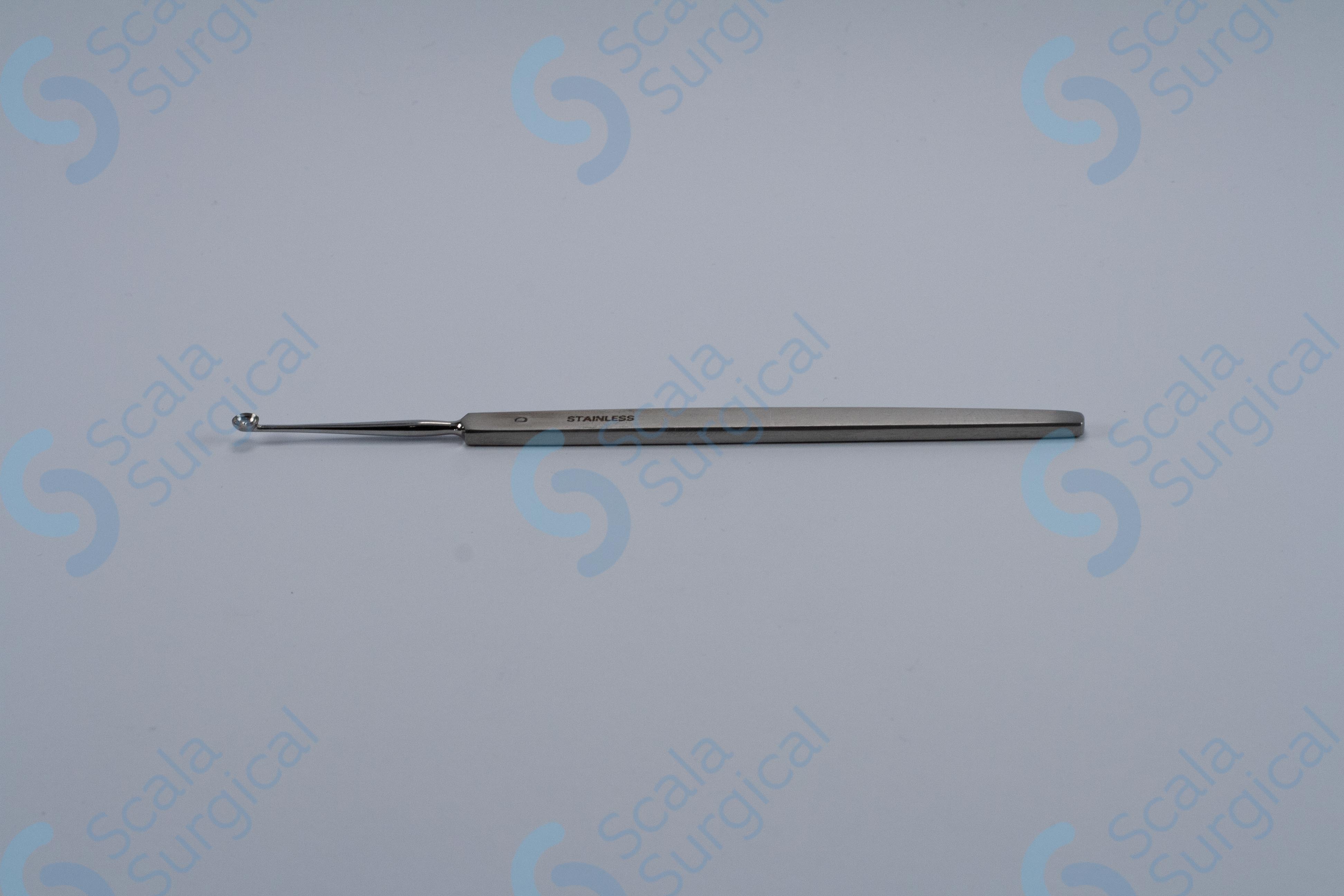 Meyhoffer Eye Curette Single Ended Size D – Scala Surgical Ltd