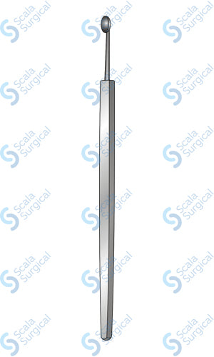 Meyhoffer Eye Curette Single Ended Size F – Scala Surgical Ltd