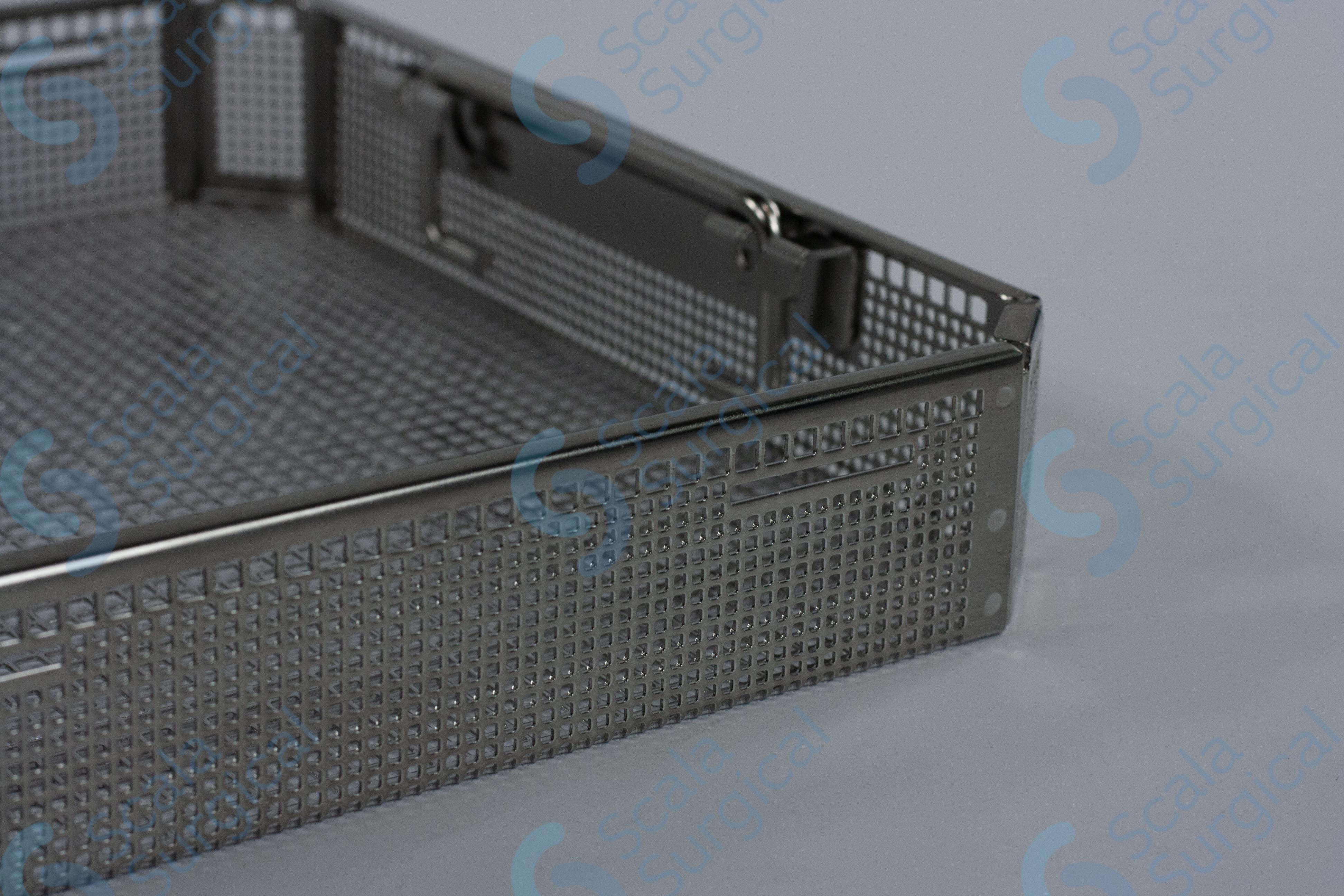 Pressed Metal Basket without Feet (Size: 242 x 252 x 45mm) – Scala ...