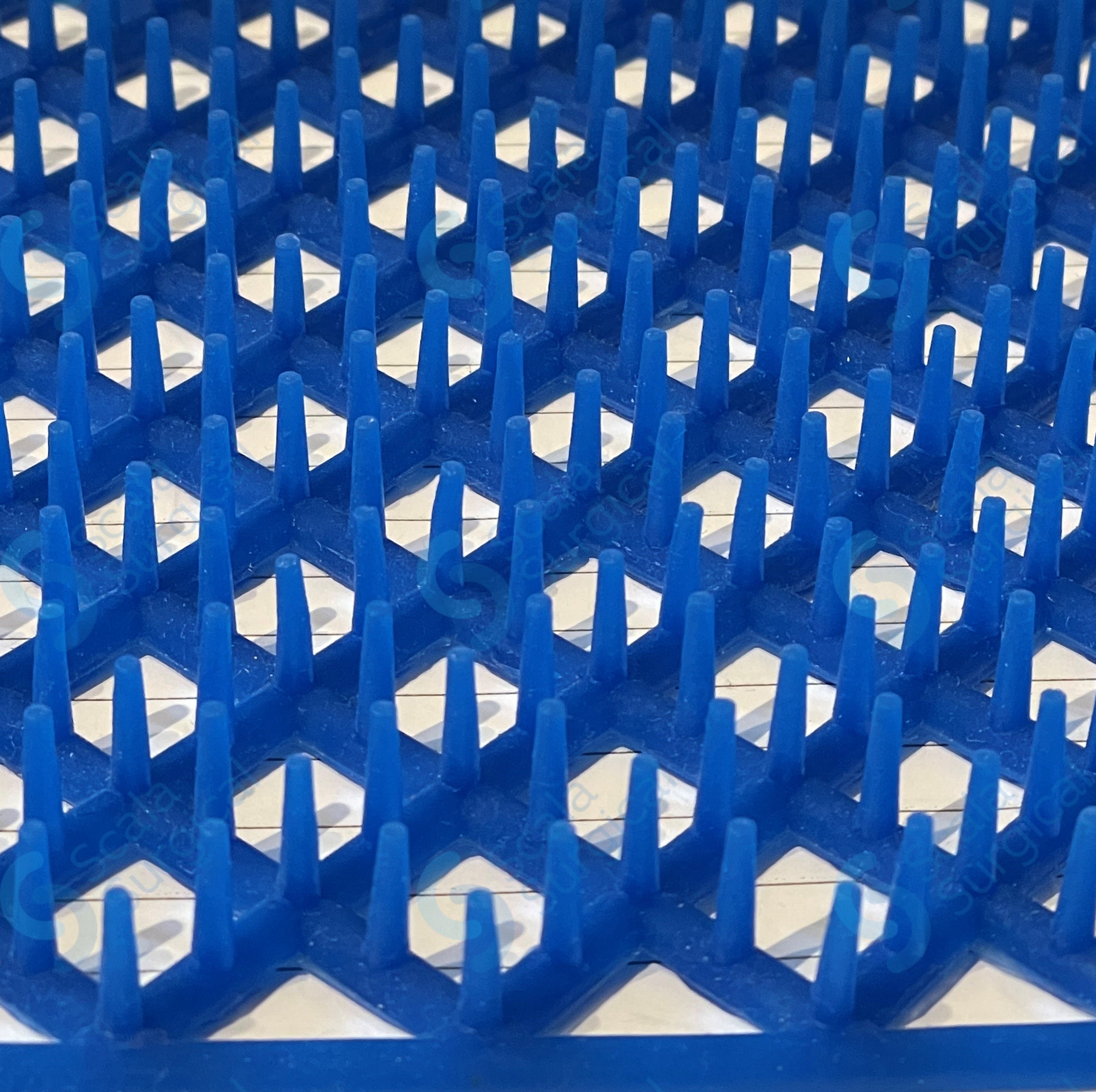 Silicone Hedgehog Mat with 12mm Drainage Holes (Size: 525 x 235mm ...